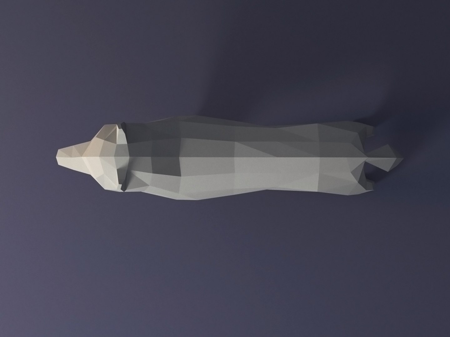 Polygonal Husky Dog 3D Model - TurboSquid 1164721