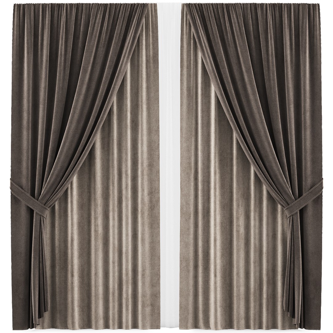 3D Curtains 35 Interior Model - TurboSquid 1334172