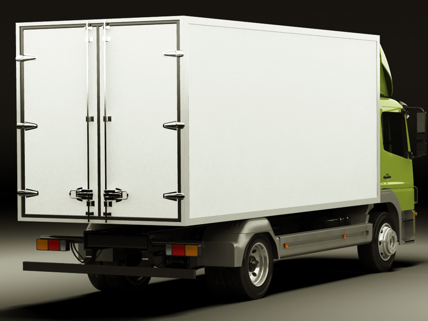 3d Mercedes Atego Model