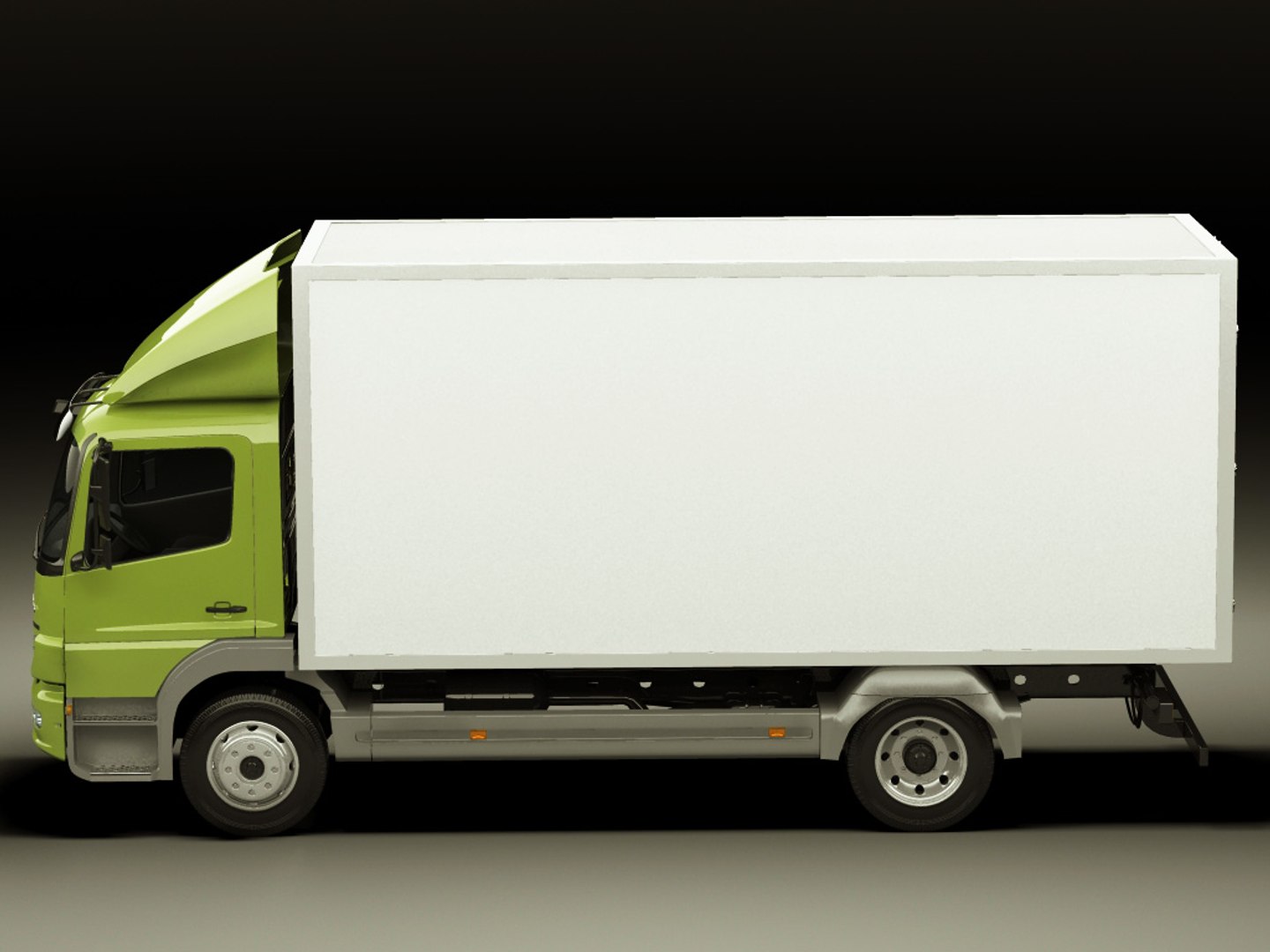 3d Mercedes Atego Model