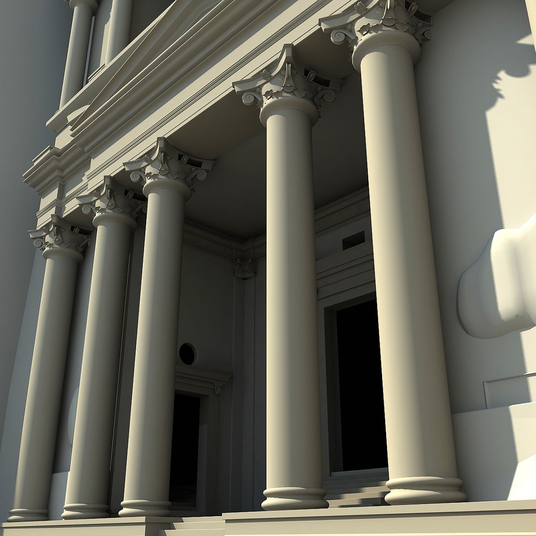 Petra City Stone 3d Model