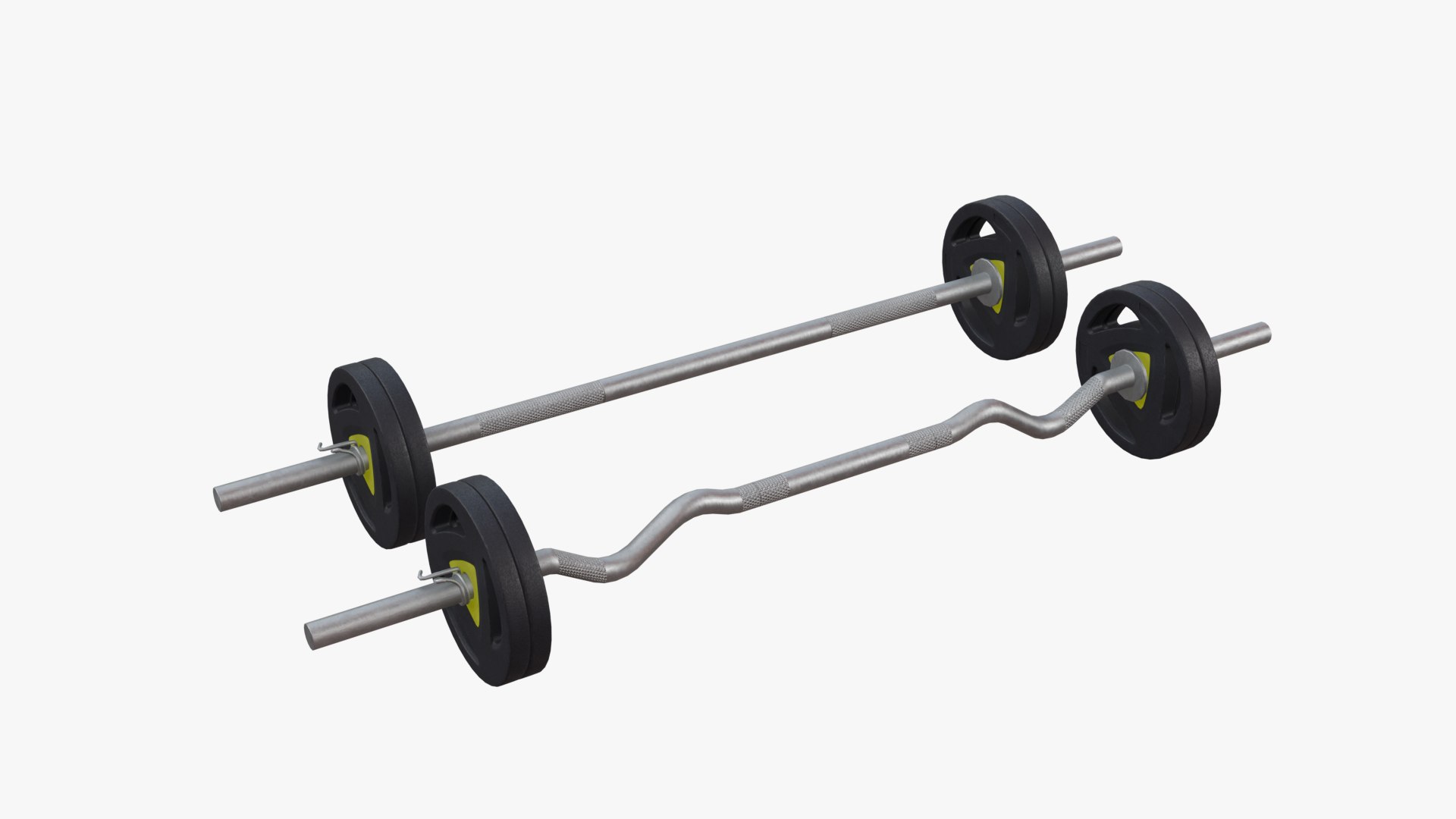 3D Model Gym Dumbbell Set 02 - TurboSquid 2422082