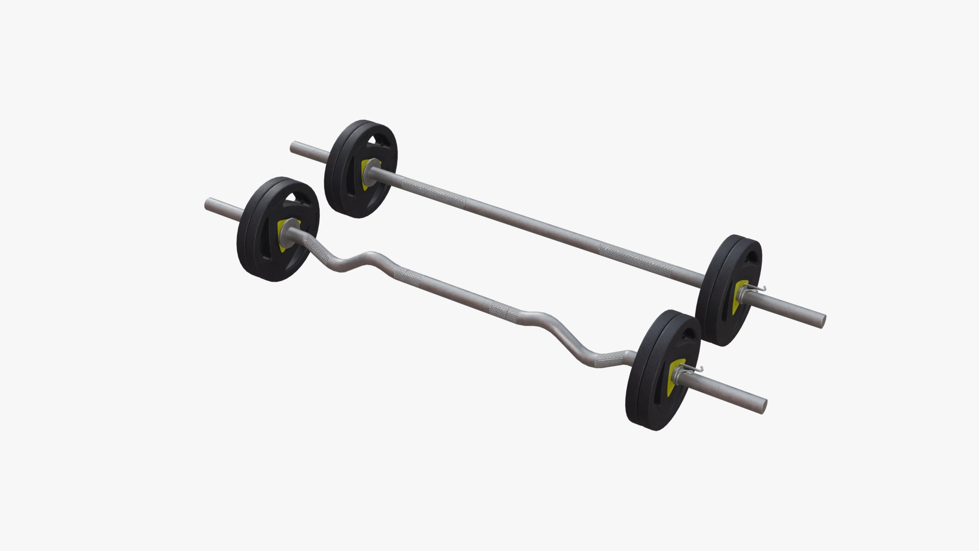3D Model Gym Dumbbell Set 02 - TurboSquid 2422082