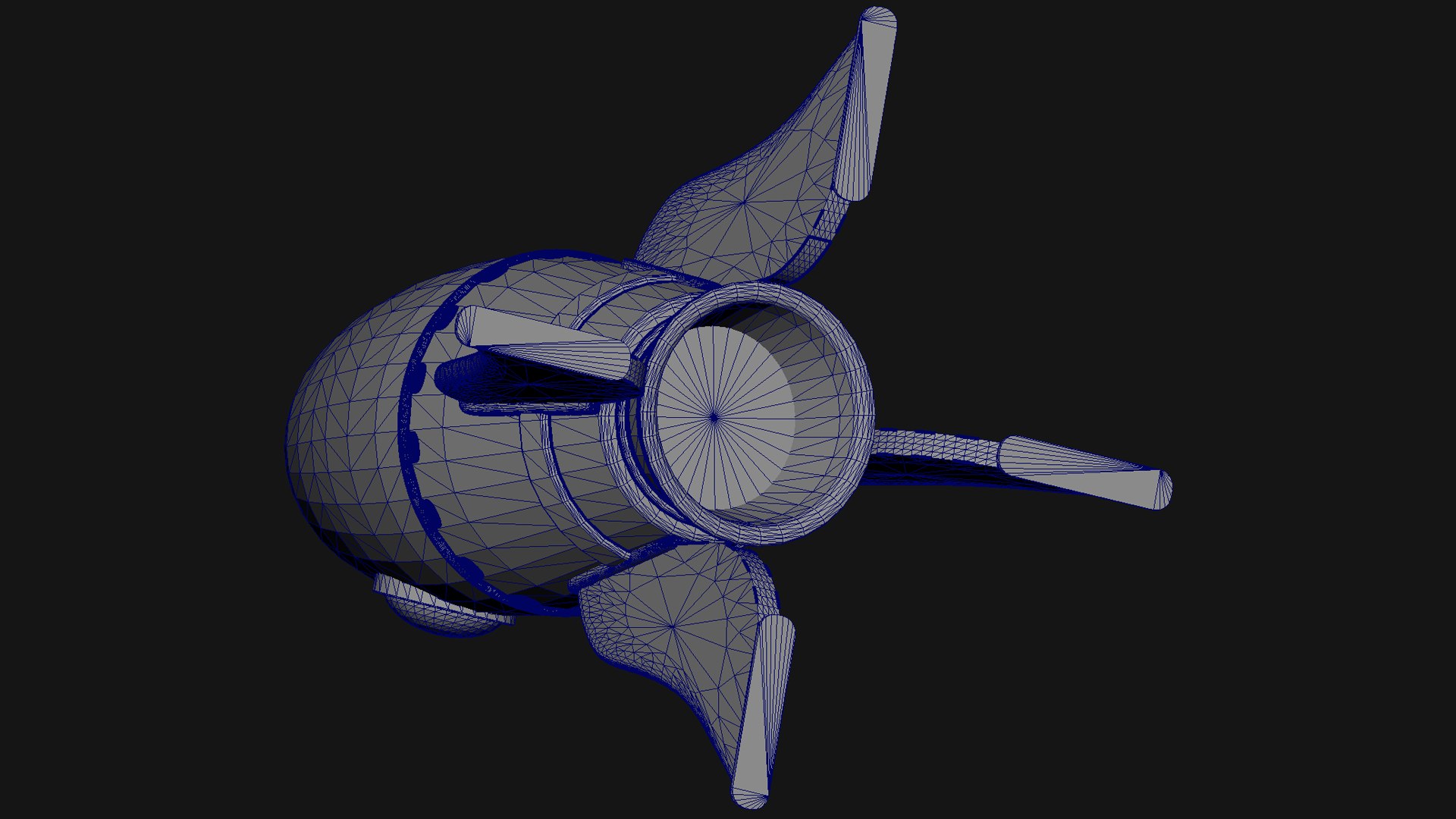 3D Rocket Ship - TurboSquid 2222174
