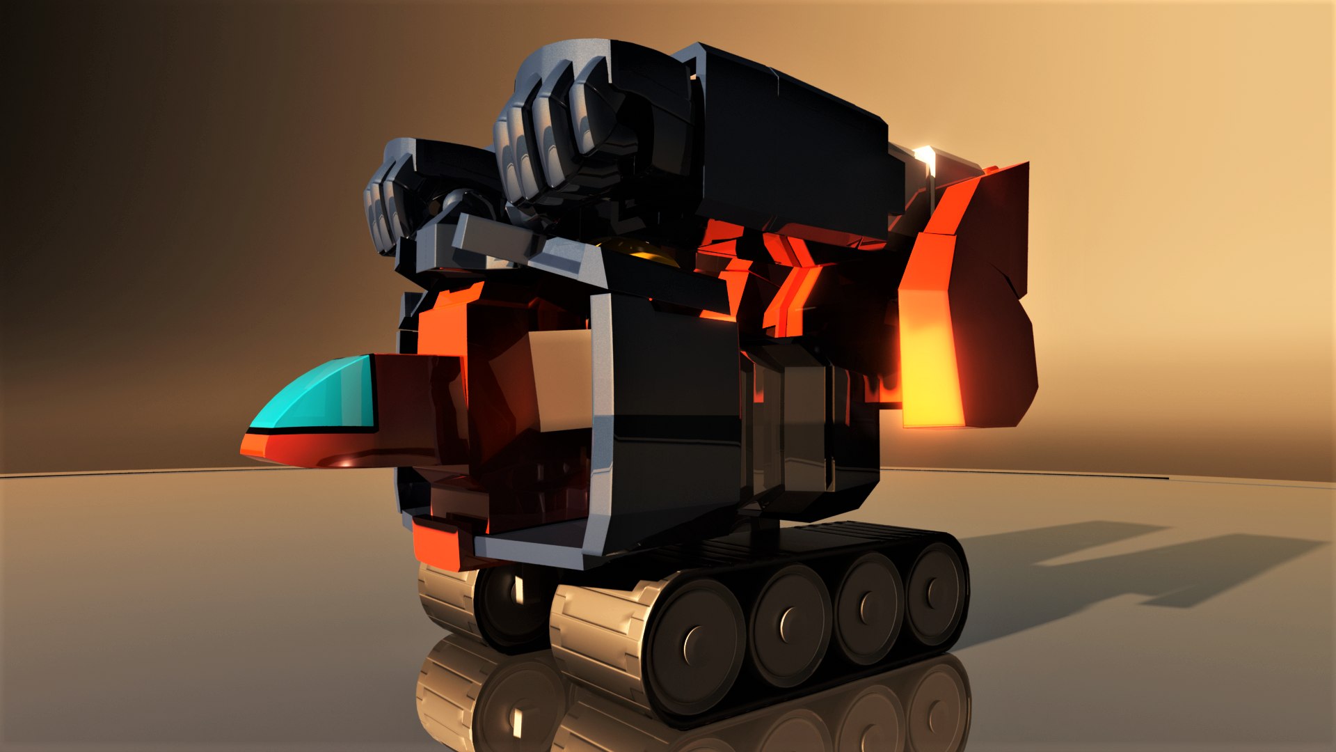 ZAMB MACHINES ZAMBOT 3 Model - TurboSquid 2063625