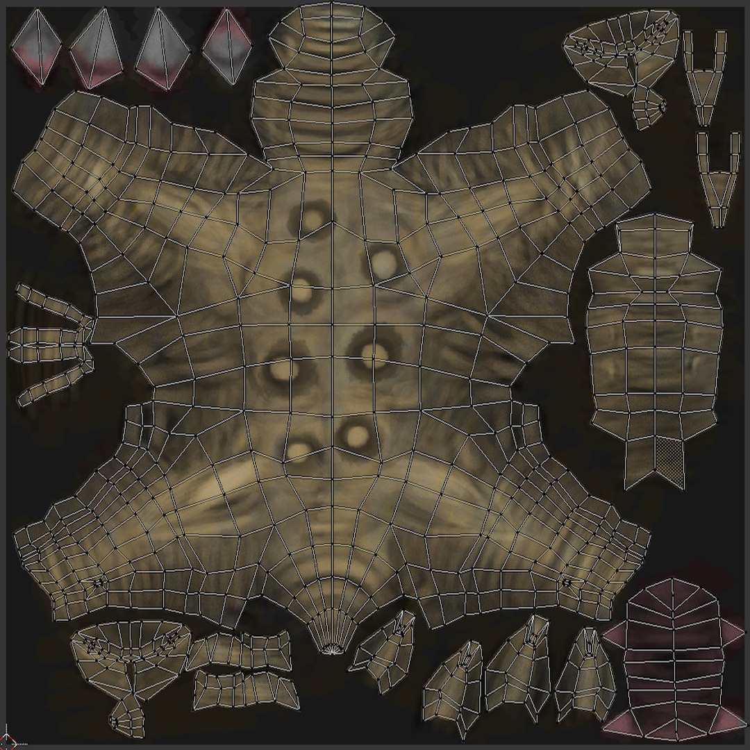 Creature Howler 3d Model