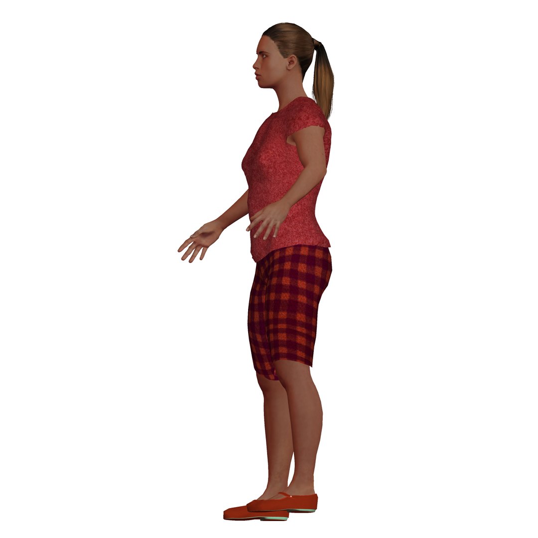 Adult Caucasian 3D Model - TurboSquid 1643811