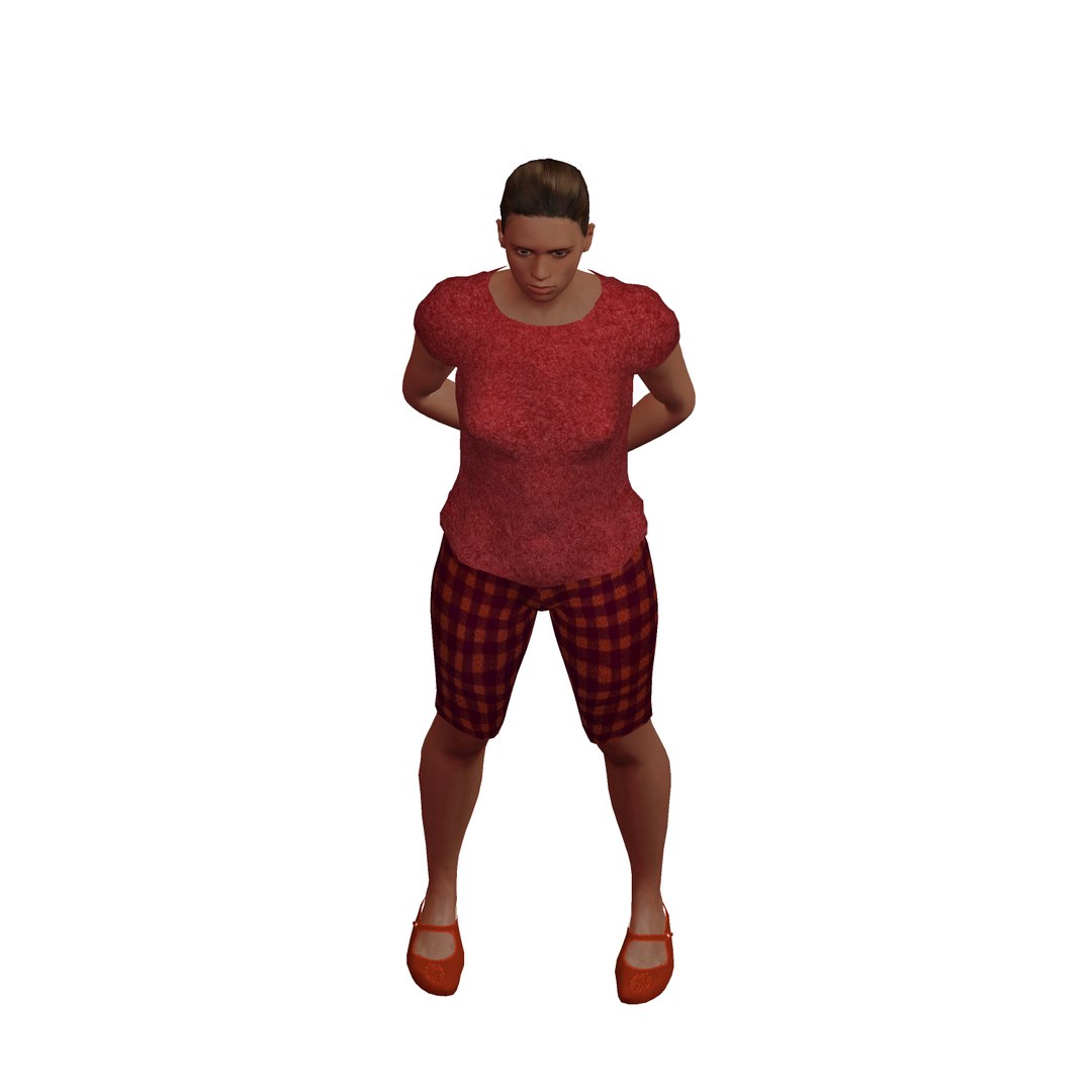 Adult Caucasian 3D Model - TurboSquid 1643811