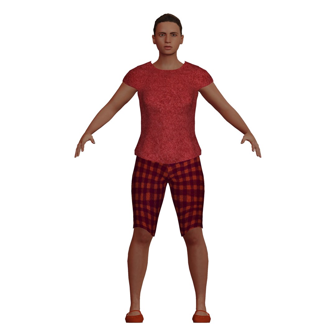 Adult Caucasian 3D Model - TurboSquid 1643811