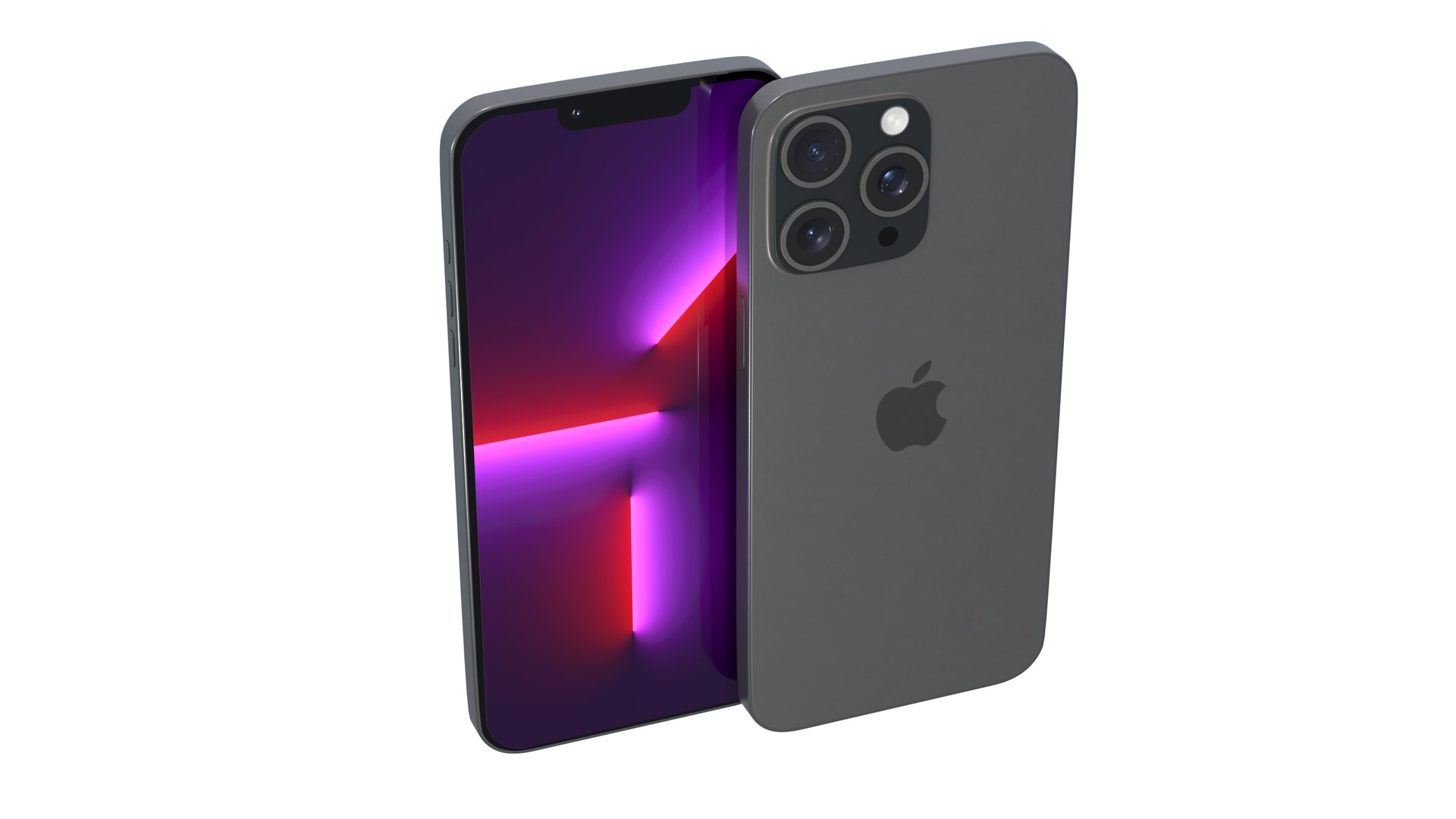 3D Model IPhone 13 Pro Max Black - TurboSquid 2206469