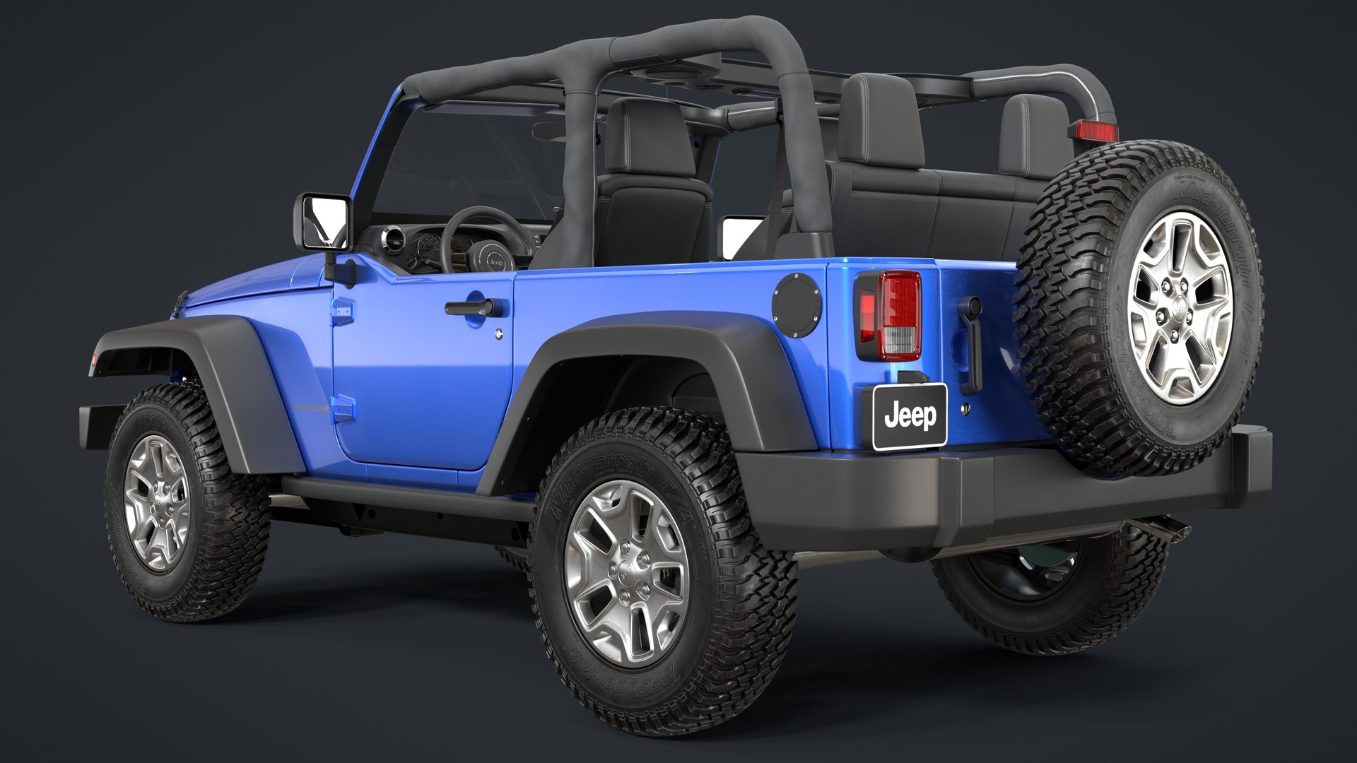 Jeep Wrangler JK 3D Model - TurboSquid 2082541