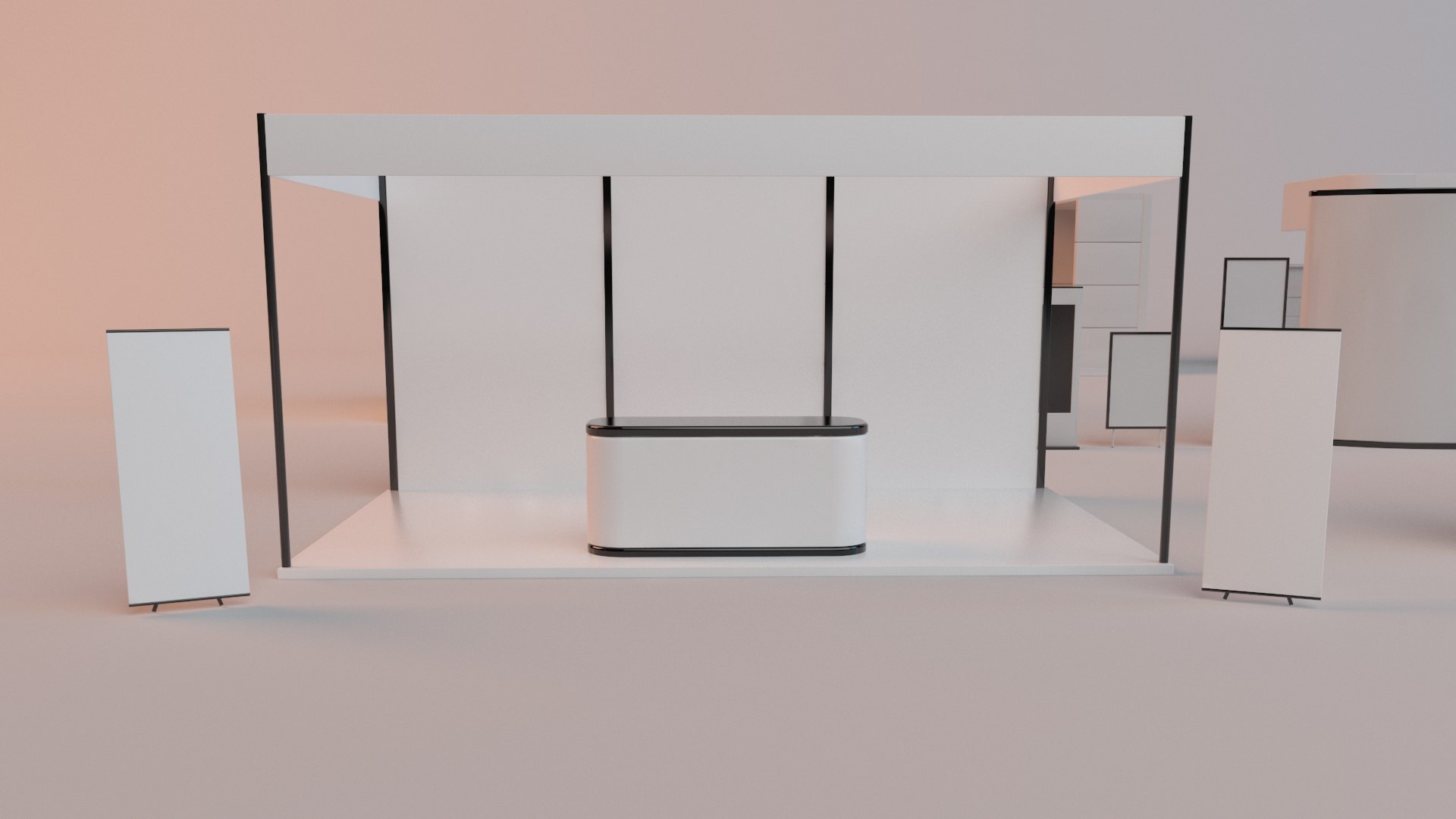 3D High-Quality Exhibition Design Collection 3D Models Model ...