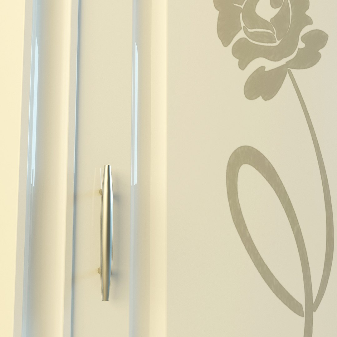 3d model florens wardrobe