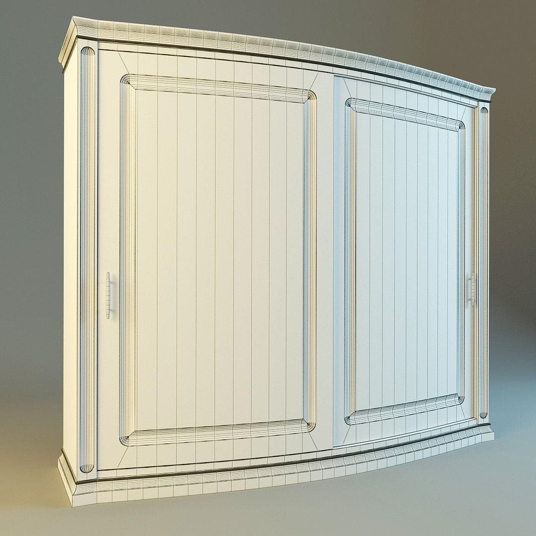 3d model florens wardrobe