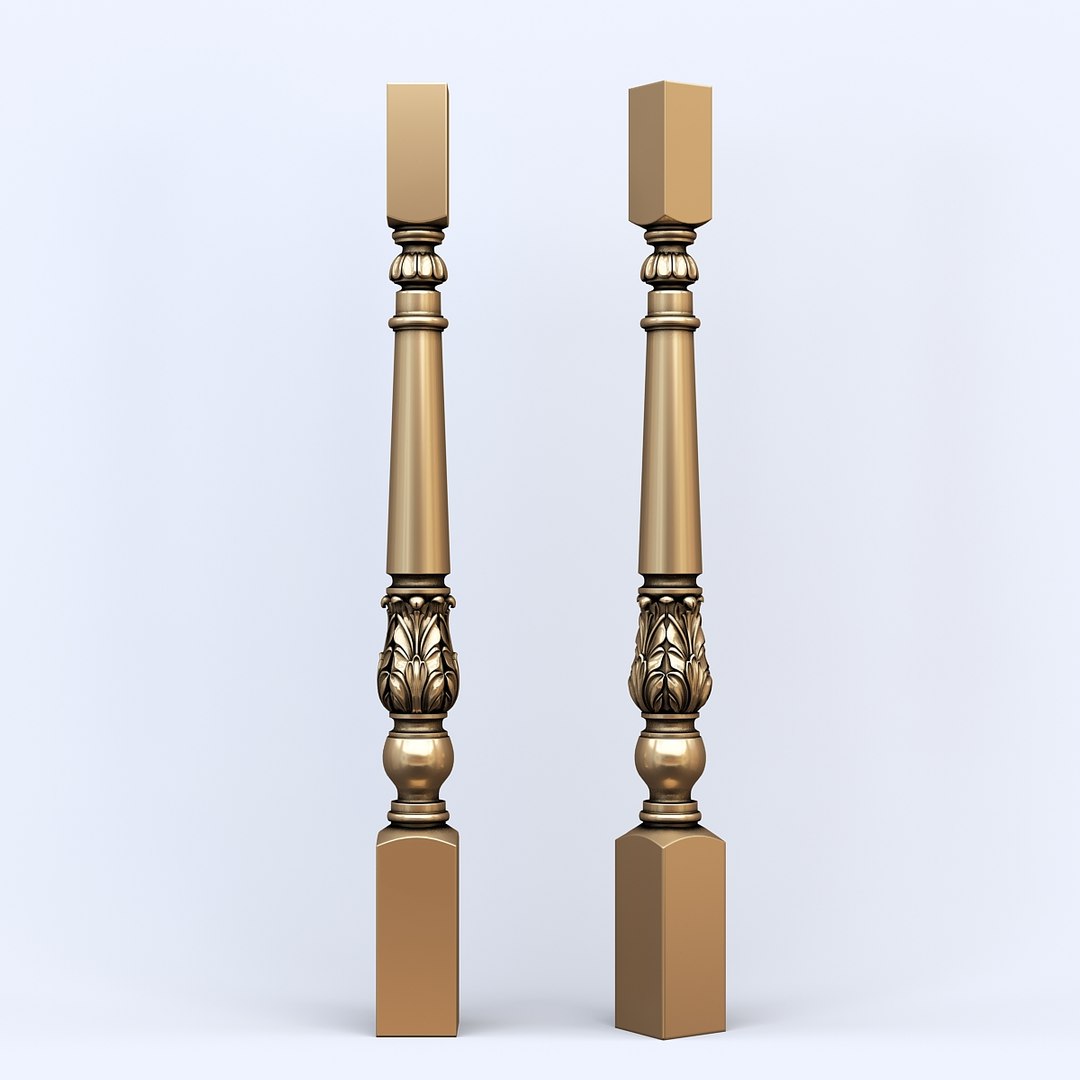 Baluster Classic 3D Model - TurboSquid 1482846