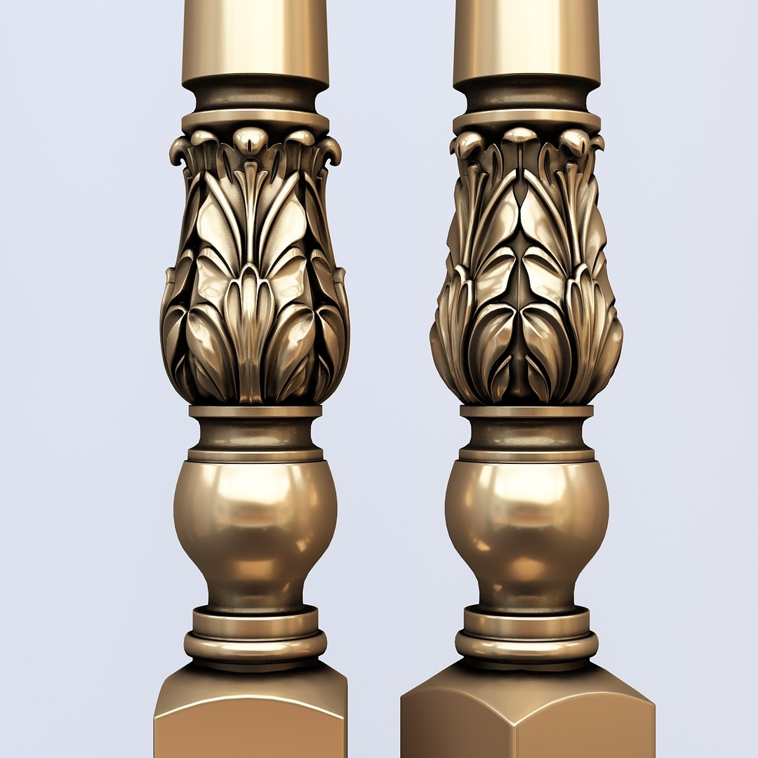 Baluster Classic 3D Model - TurboSquid 1482846