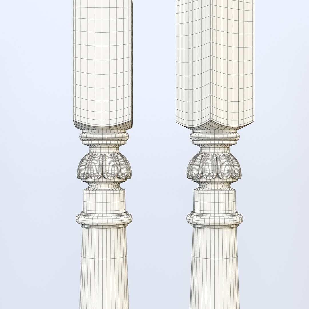 Baluster Classic 3D Model - TurboSquid 1482846