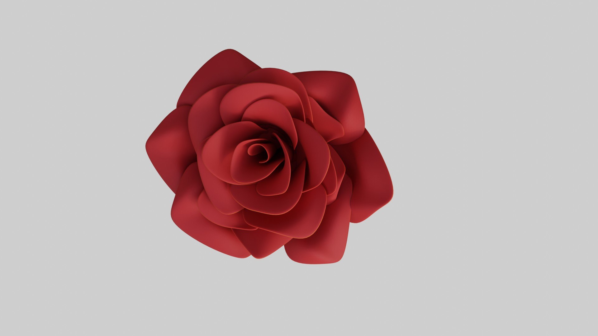 3D Red Rose - TurboSquid 2259326