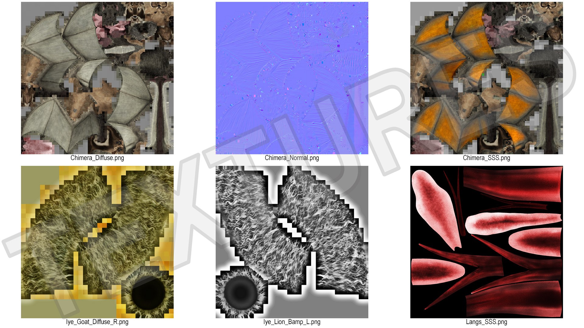 3D Mythical Chimera Creature Model - TurboSquid 2384524