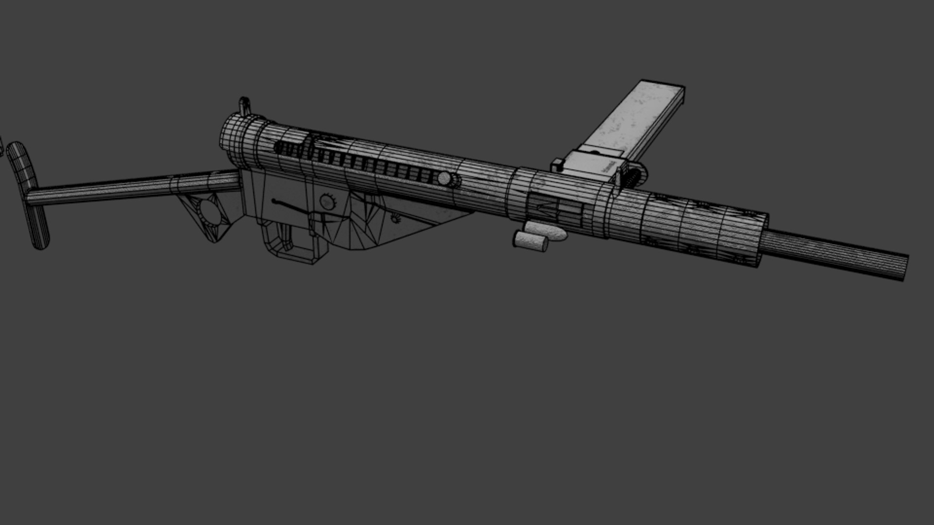 Second Sten 3D Model - TurboSquid 1178104