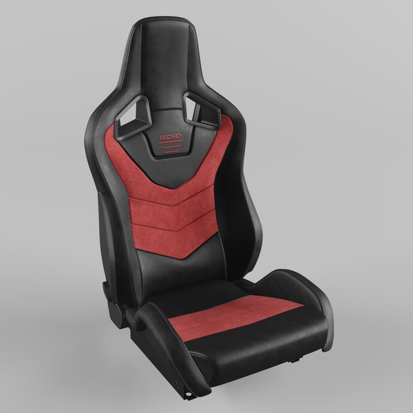 RECARO Sportster GT Red Seat 3D model - TurboSquid 1774046