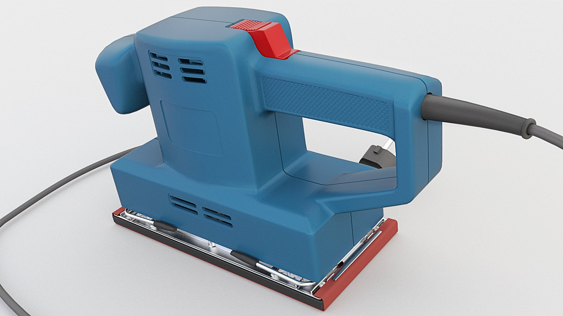 Sheet orbital sander 3D model - TurboSquid 1527544
