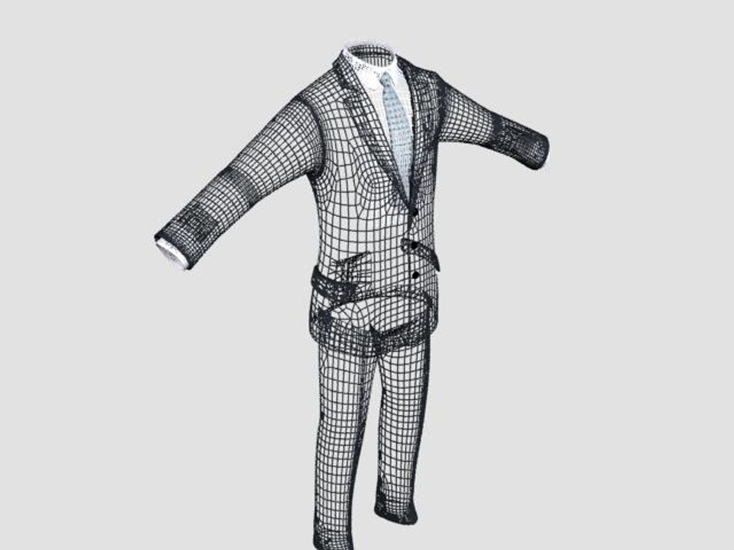 Business Suit 3d Model