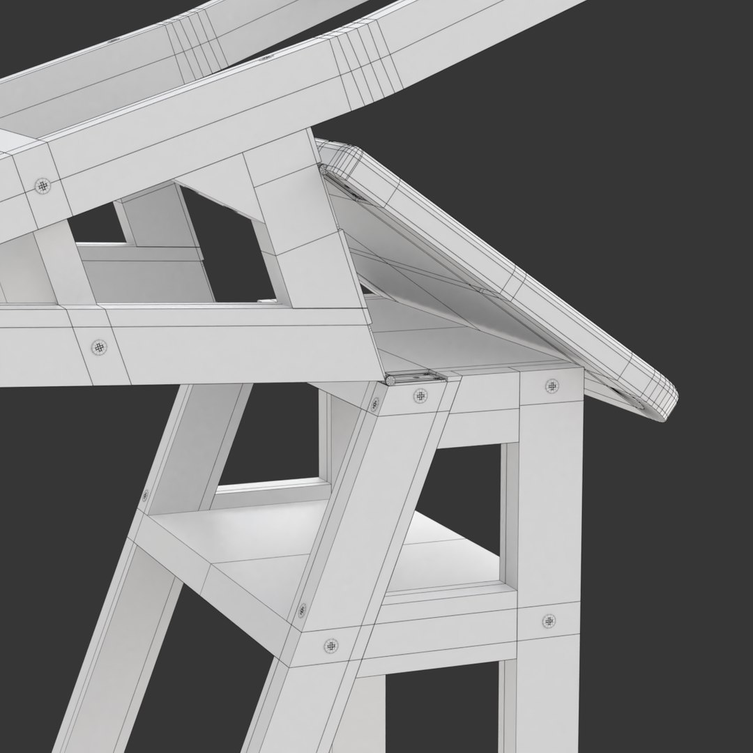 Step Stool Chair 3D model - TurboSquid 1716278