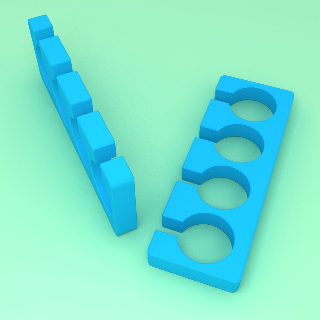 Toe Separators 3d 3ds