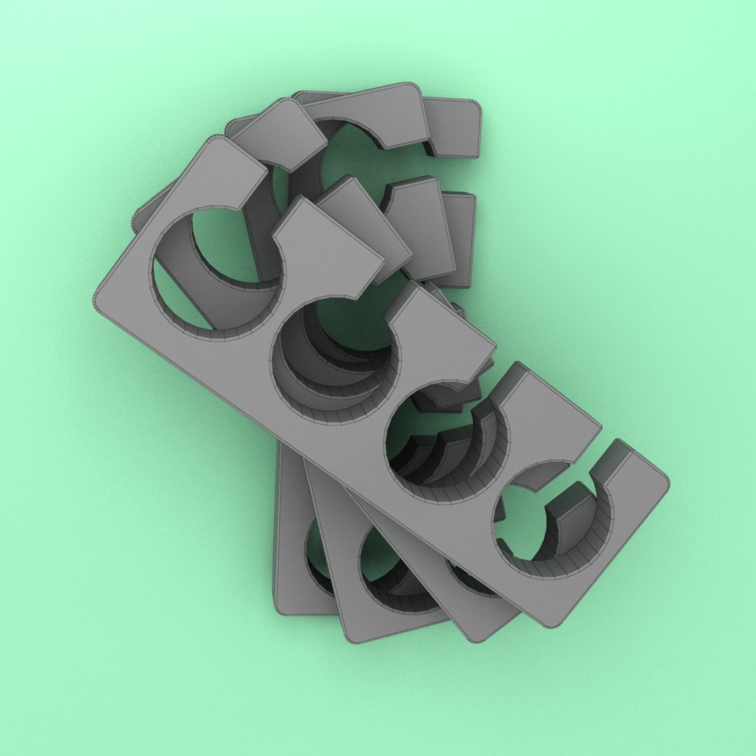 Toe Separators 3d 3ds