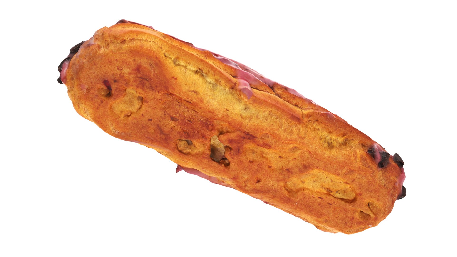 Blueberry Eclair 3D - TurboSquid 2380515