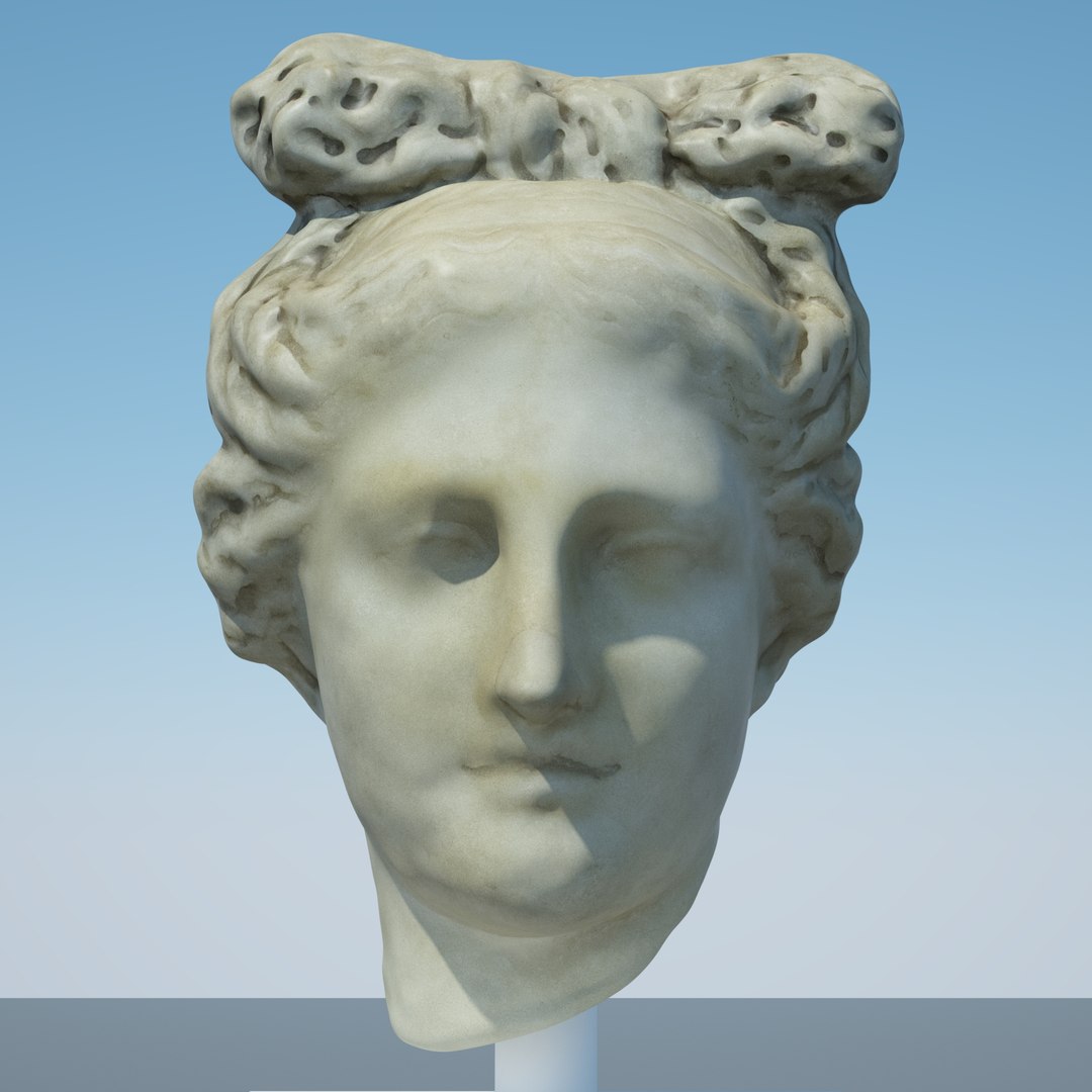 Scan Head Aphrodite 3D Model - TurboSquid 1450671