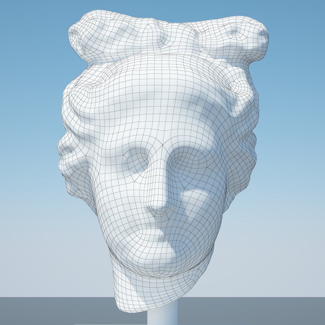 Scan Head Aphrodite 3D Model - TurboSquid 1450671