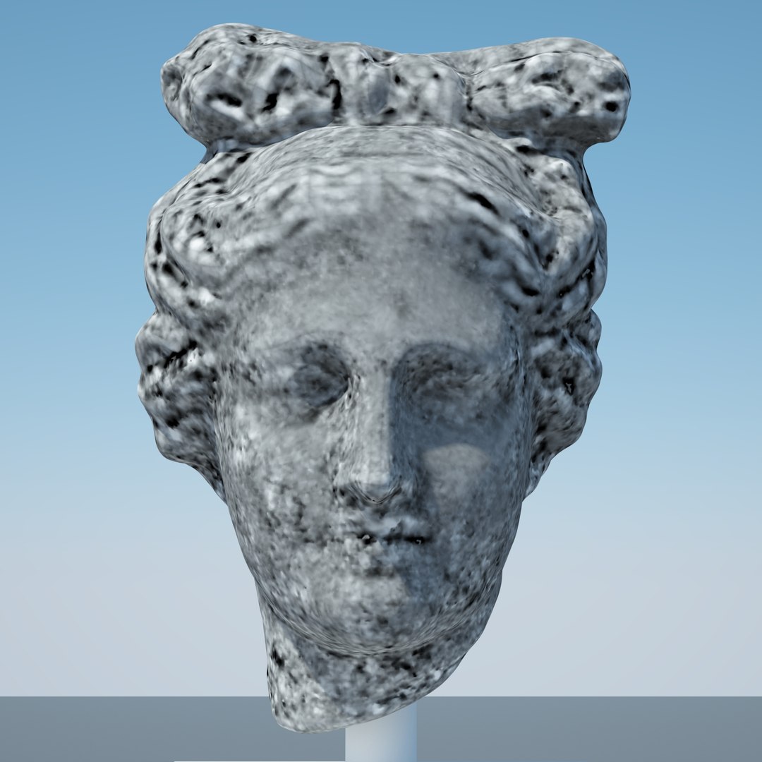 Scan Head Aphrodite 3D Model - TurboSquid 1450671