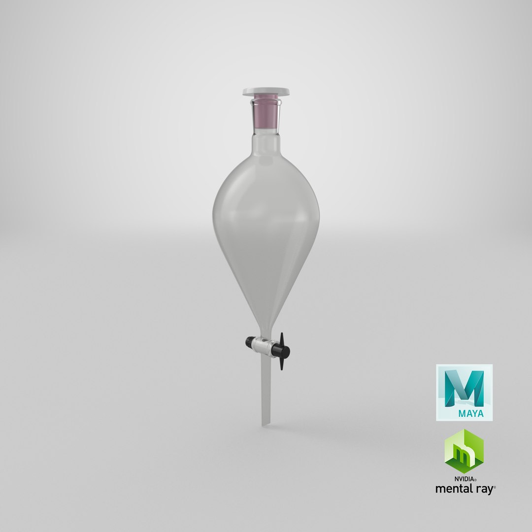 Separatory Funnel Large 3D Model - TurboSquid 2013312