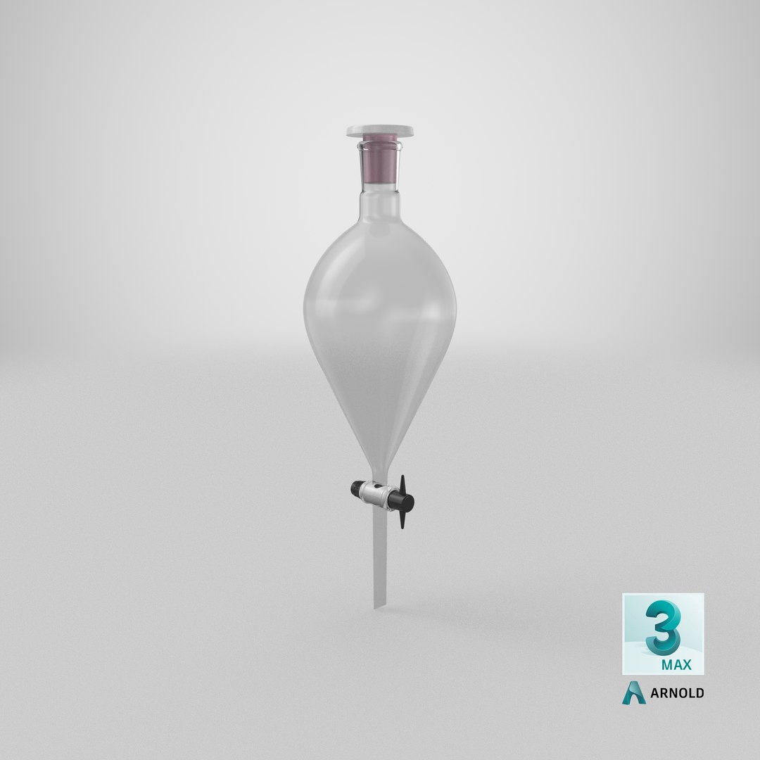 Separatory Funnel Large 3D Model - TurboSquid 2013312