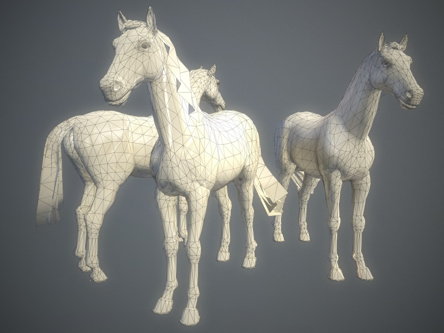Animation Horse 3D Model - TurboSquid 1711516