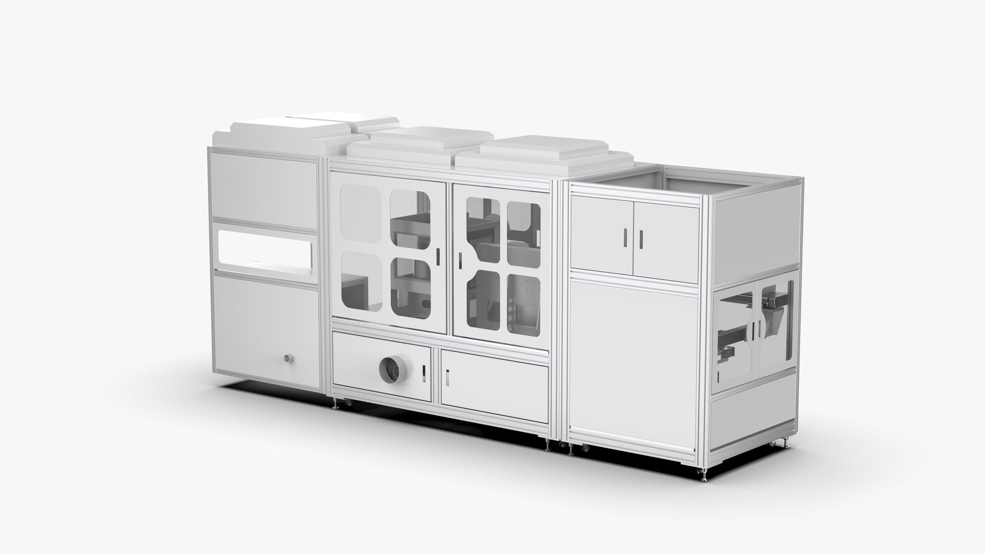 3D Automatic Glass Tear Film Cleaning Machine - TurboSquid 2321750