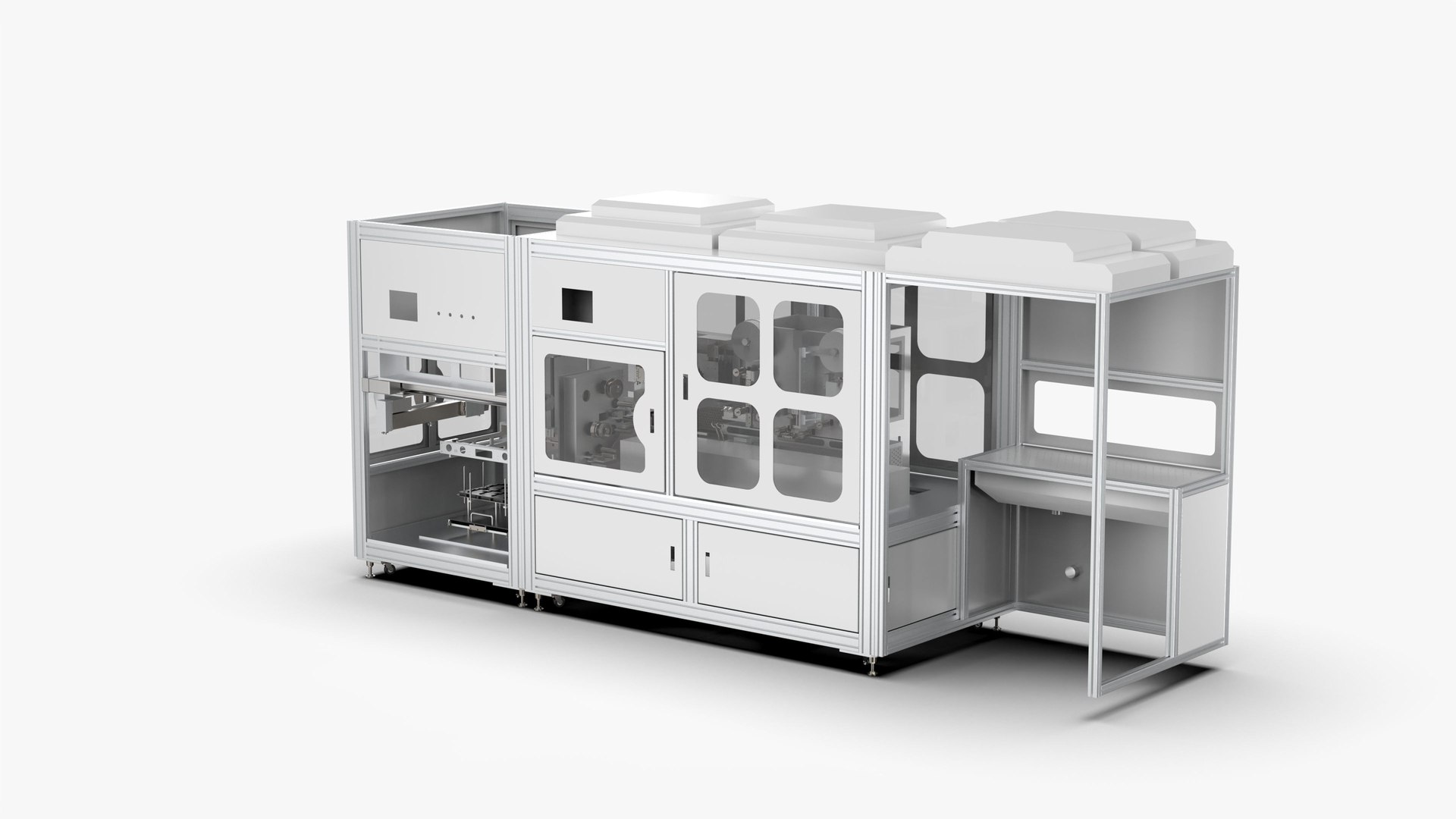 3D Automatic Glass Tear Film Cleaning Machine - TurboSquid 2321750