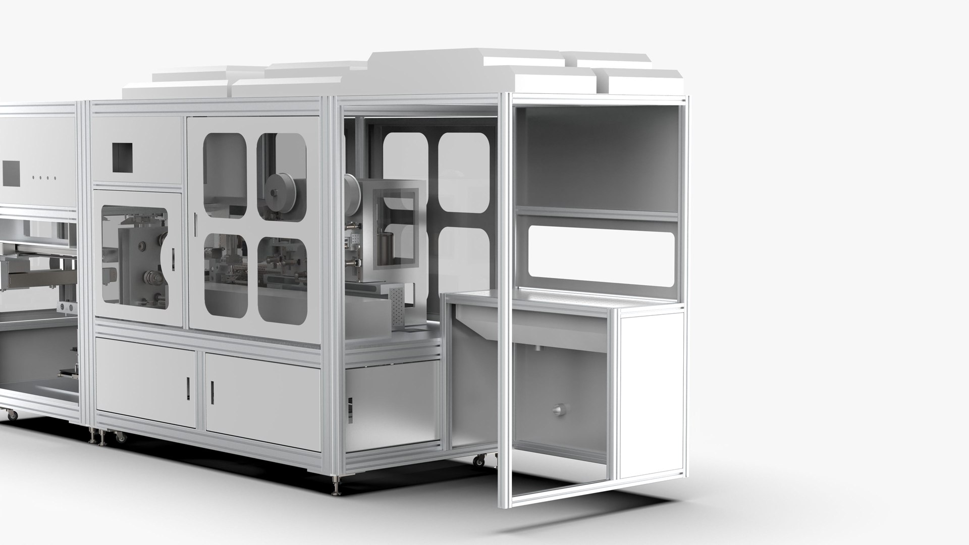 3D Automatic Glass Tear Film Cleaning Machine - TurboSquid 2321750
