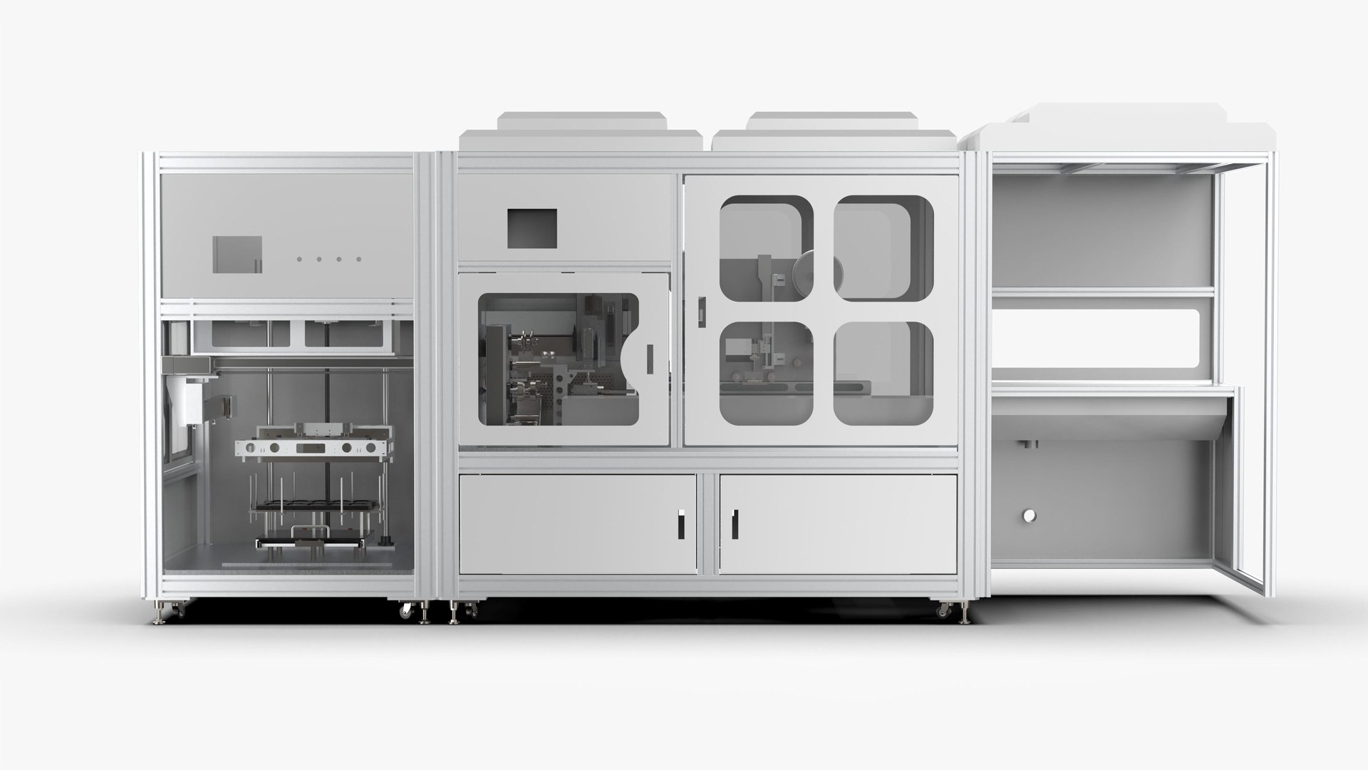 3D Automatic Glass Tear Film Cleaning Machine - TurboSquid 2321750