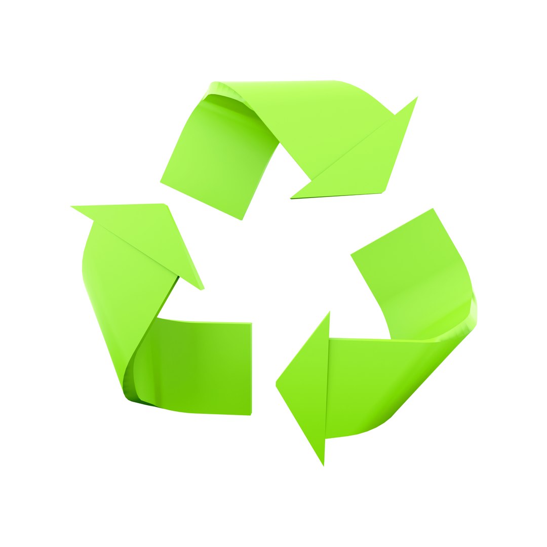 3D recycle icon 3D model - TurboSquid 2063208