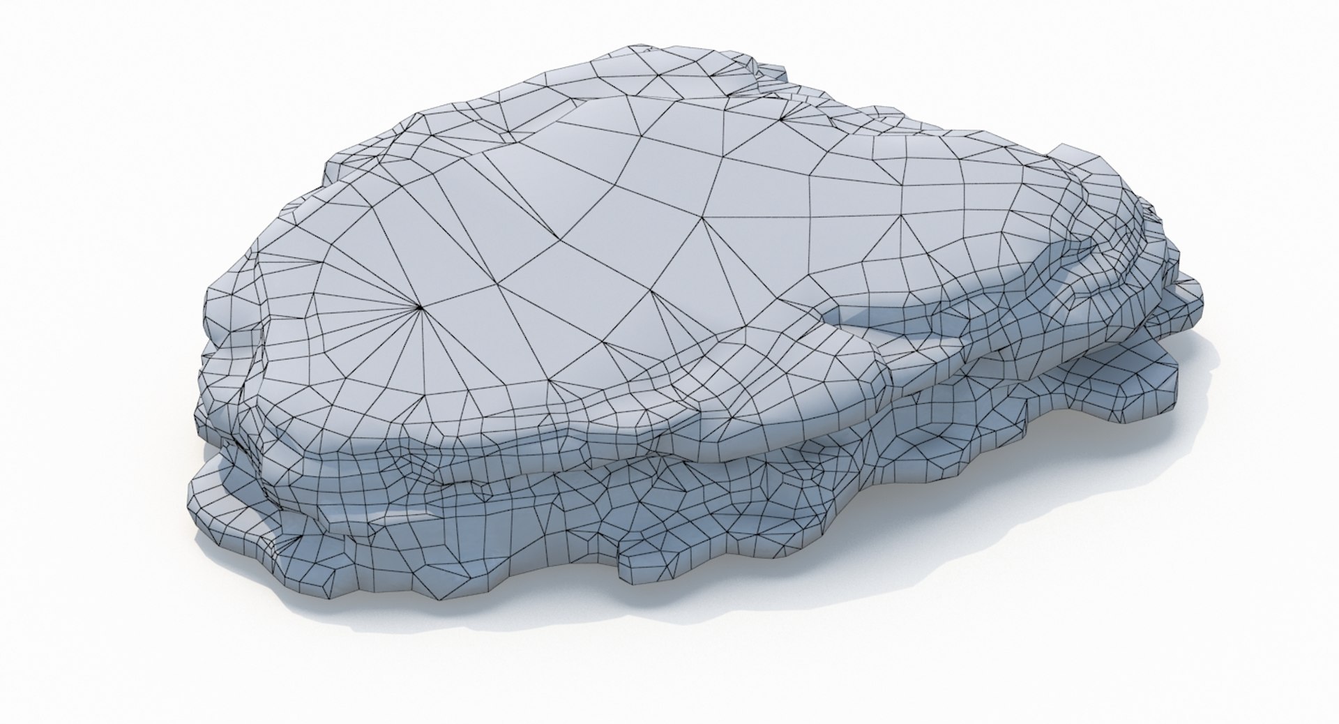 3D Model Blocky Stone - TurboSquid 1319211