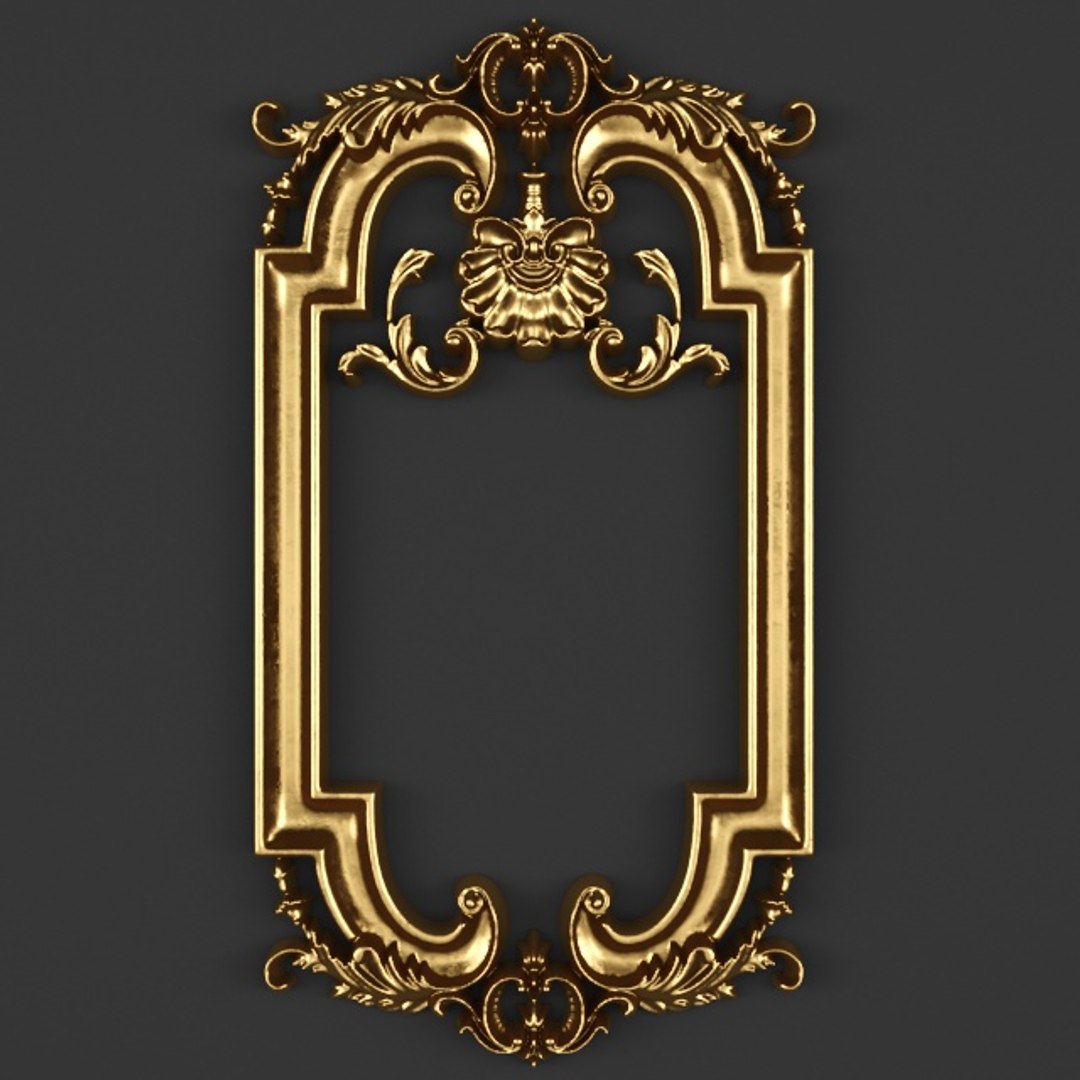 Free 3D Classic Wall Panel - TurboSquid 1407949