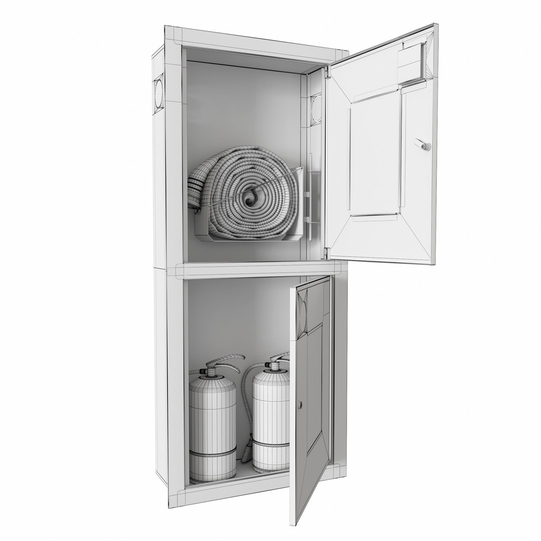 Built-in Cabinet Model - TurboSquid 1391650