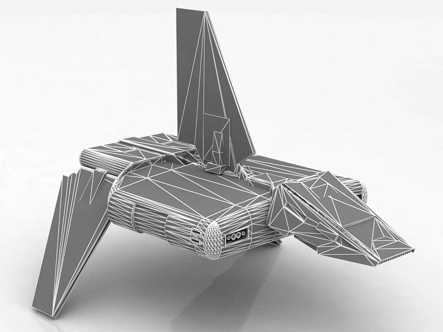 3D Imperial Shuttle - TurboSquid 1624539