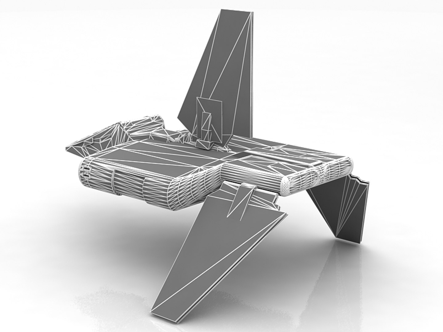 3D Imperial Shuttle - TurboSquid 1624539