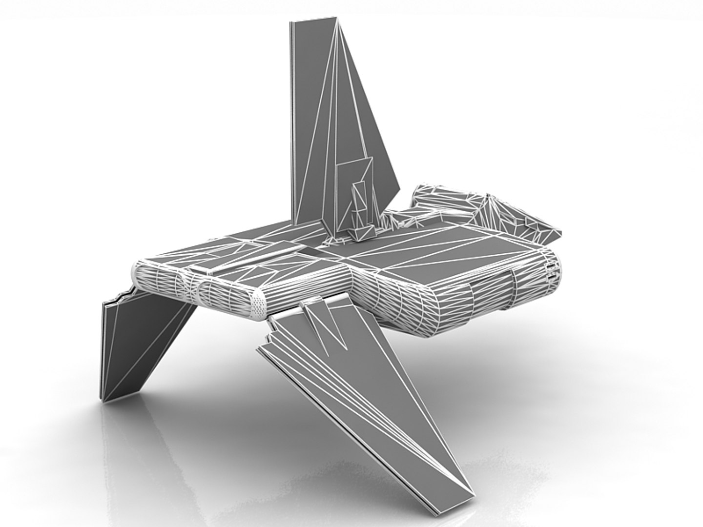 3D Imperial Shuttle - TurboSquid 1624539
