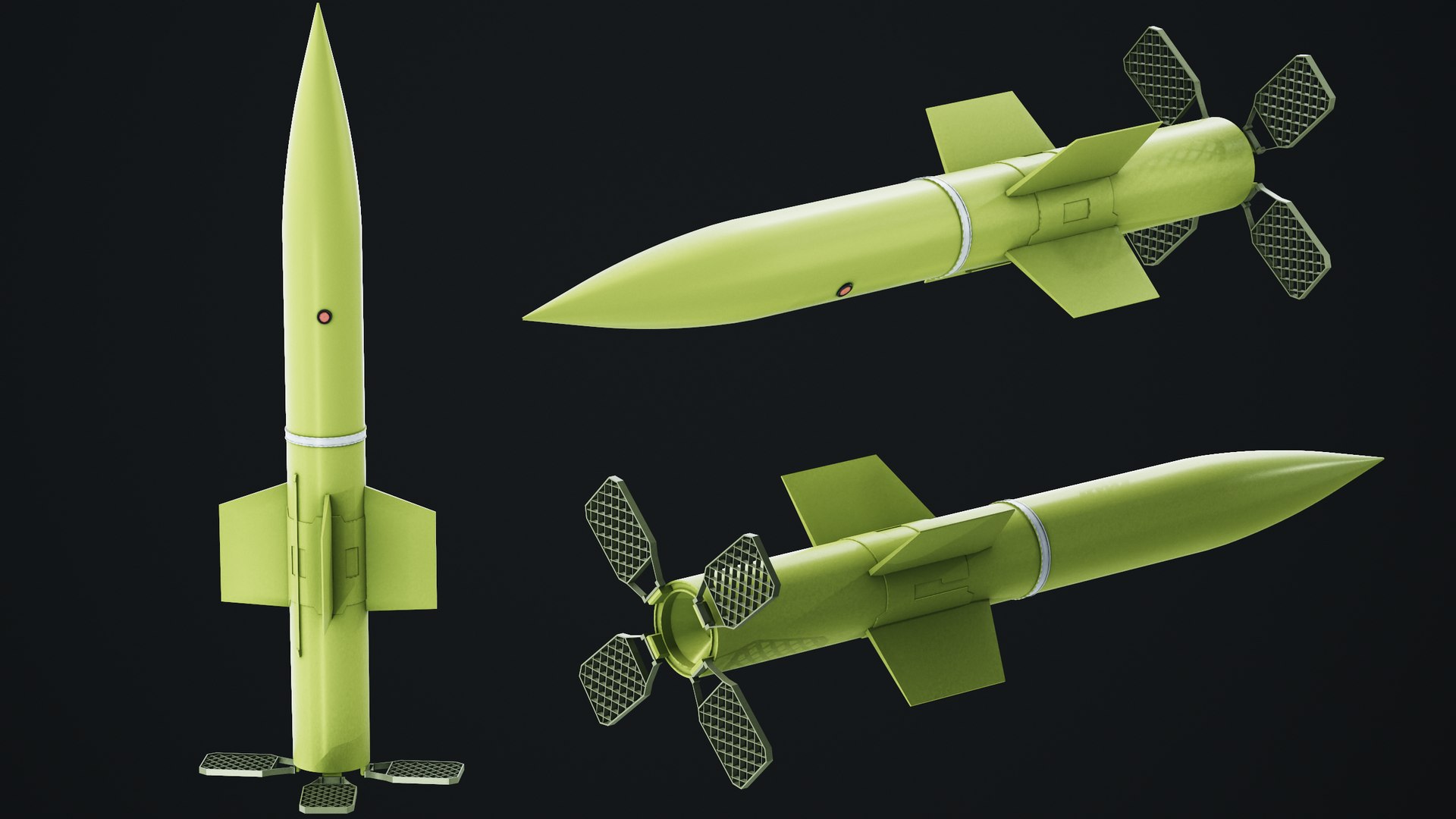 3D OTR-21 Tochka-U Missile Model - TurboSquid 1891944