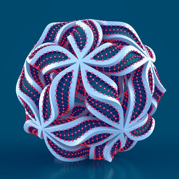 fractal sierpinski dodecahedron 3d obj